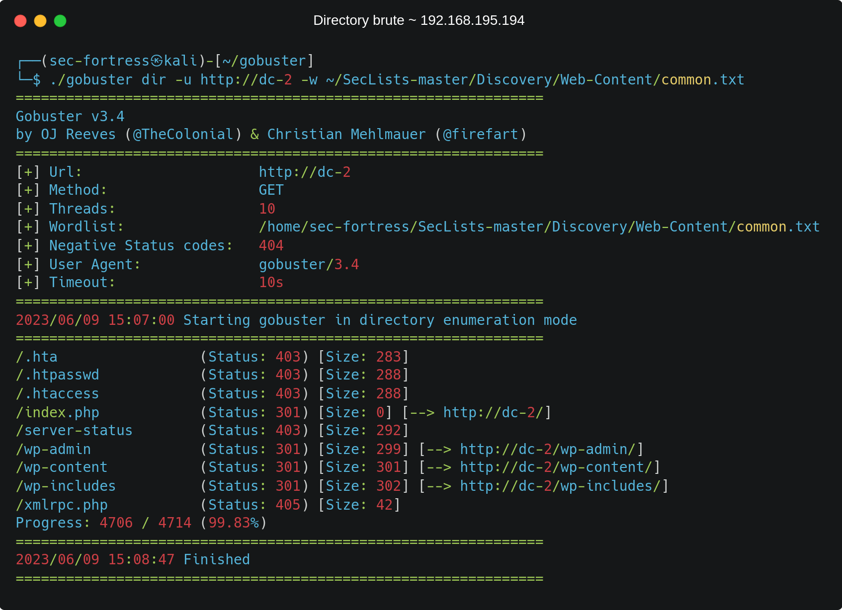 DC-2 PROVEN GROUNDS | sec👨‍💻fortress:~#